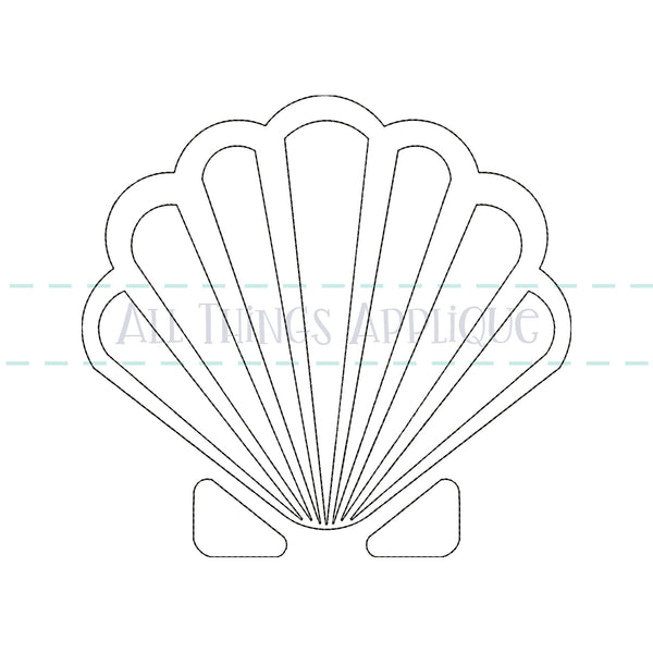 Shell - Bean – allthingsapplique