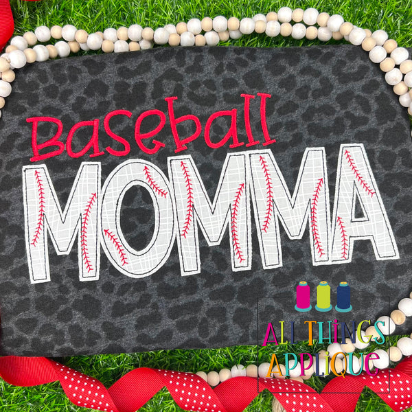 Baseball Applique Alphabet – allthingsapplique