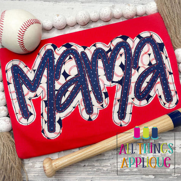 Mama - Print - Bean – allthingsapplique