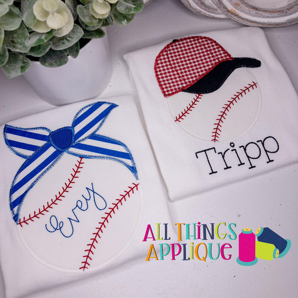 Baseball Set - Zig Zag – allthingsapplique