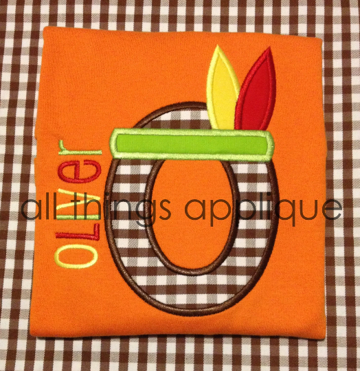 Tribal Feather Applique Alphabet – allthingsapplique