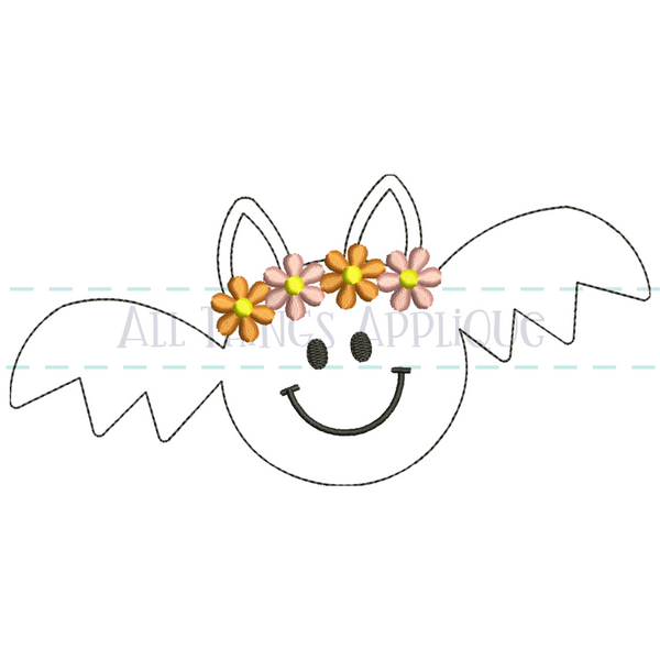 Groovy Bat - Bean – allthingsapplique