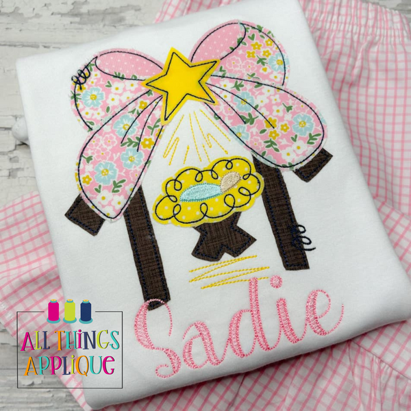 Manger Bow - Bean – allthingsapplique