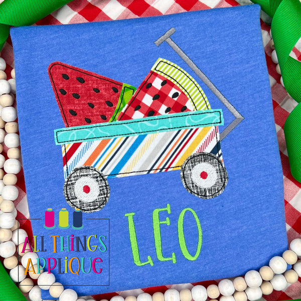 Watermelon Wagon - Bean – allthingsapplique
