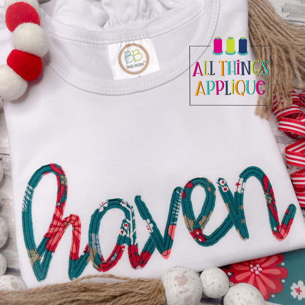 Sweet Script Applique Alphabet – allthingsapplique