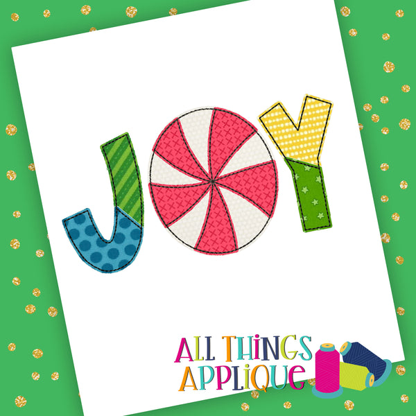 JOY - Bean – allthingsapplique