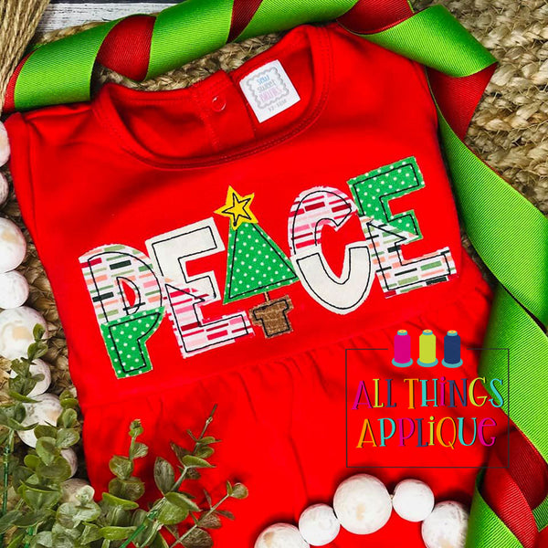 PEACE - Bean – allthingsapplique