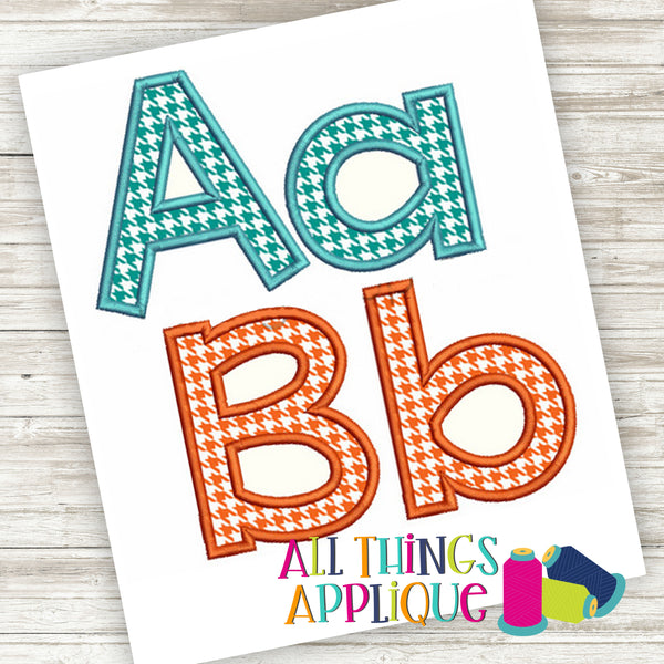 What the Teacher Wants Applique Alphabet and Embrodiery Font Combo ...